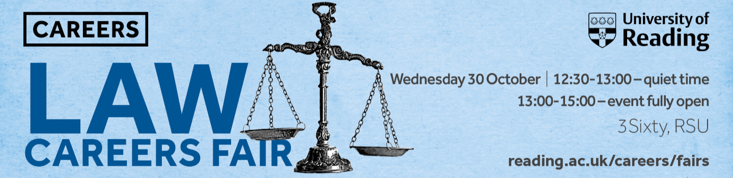 Law Careers Fair | University of Reading